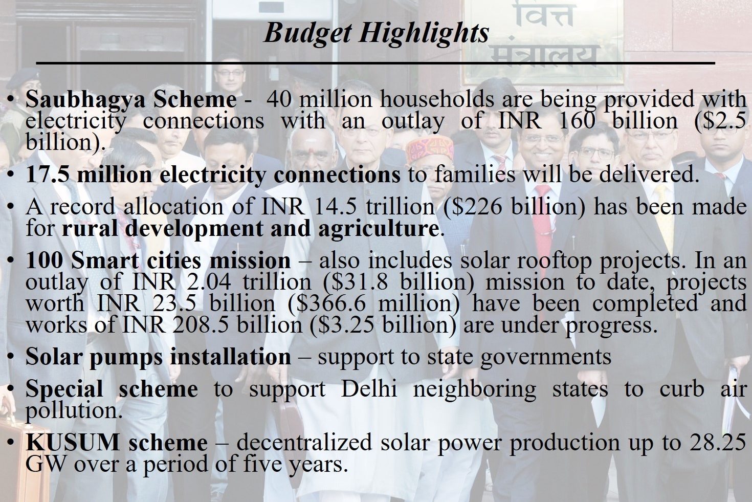 Budget 2018-19 – What’s in there for solar? – pv magazine India