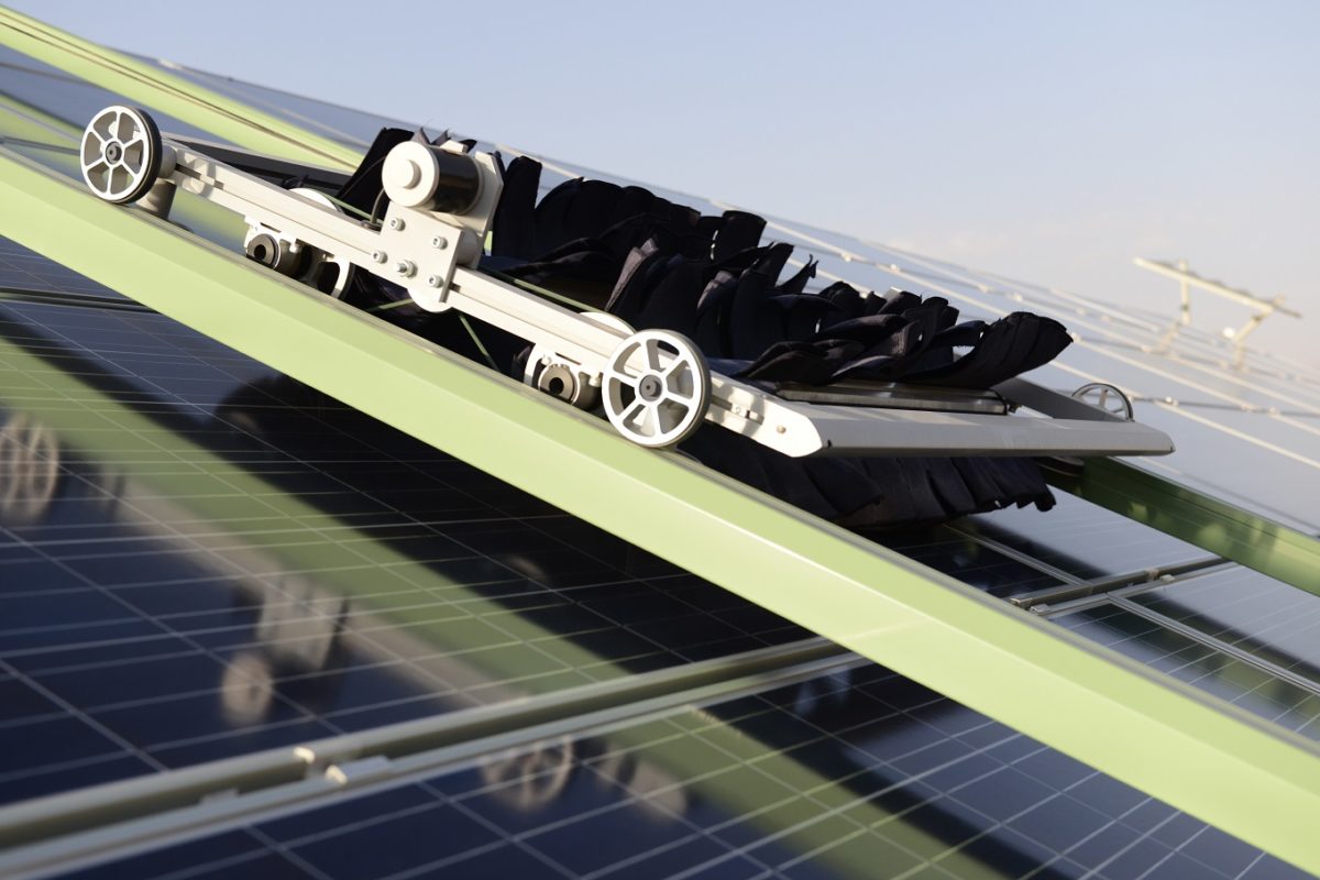Interview: Sustainable water-less PV module cleaning system – pv ...