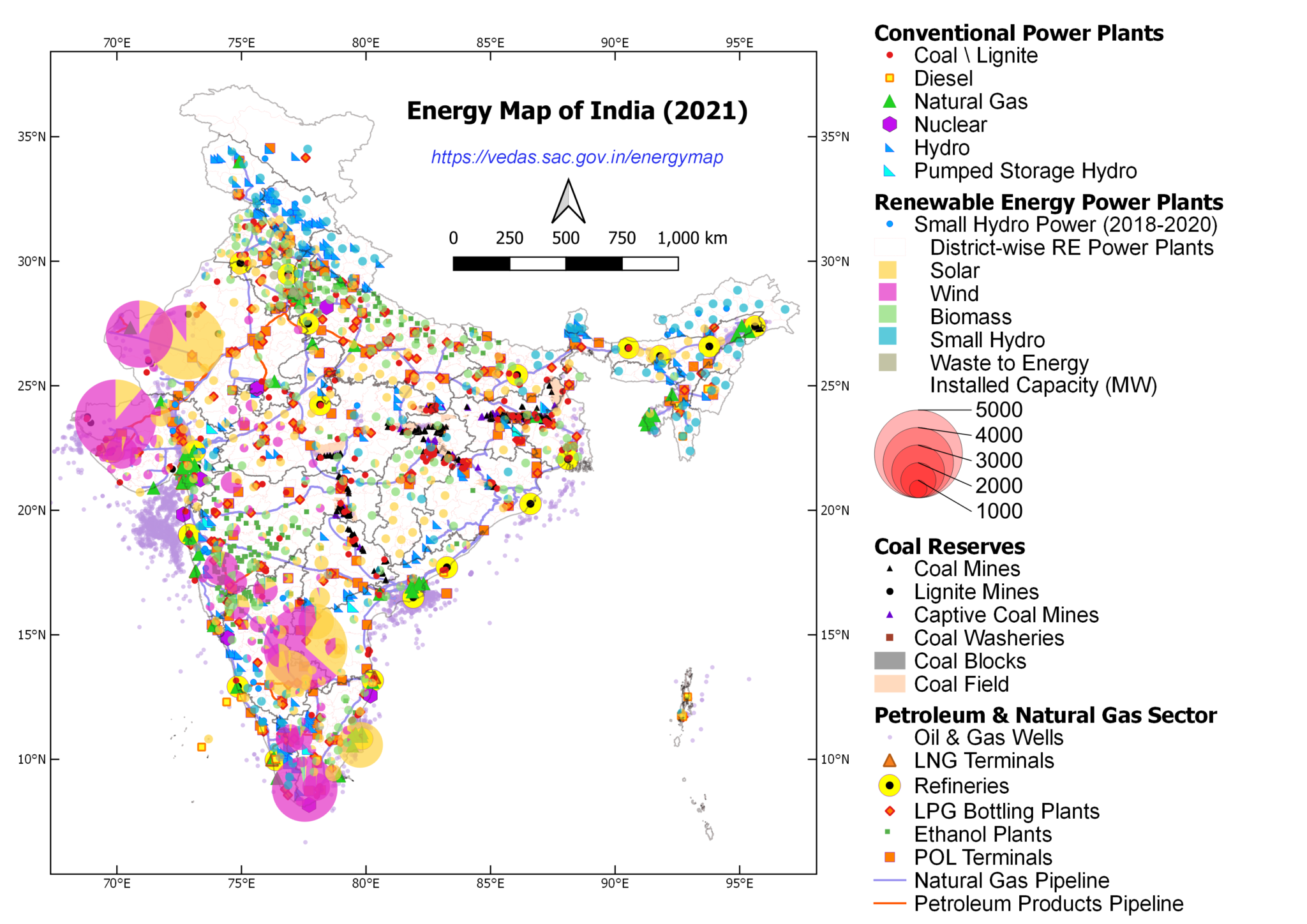 NITI Aayog launches geospatial energy map of India – pv magazine India