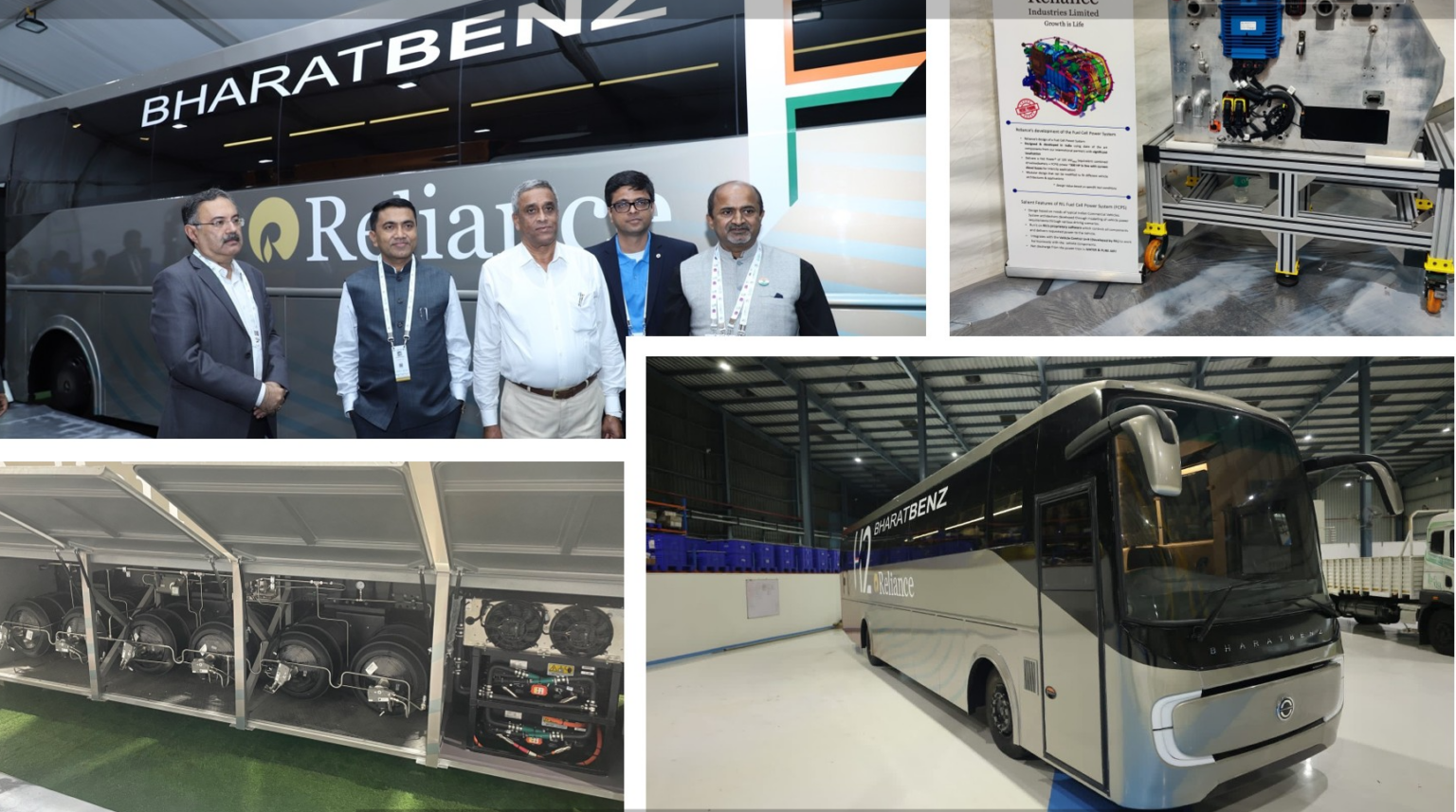 Reliance Industries, BharatBenz unveil intercity luxury bus powered by ...