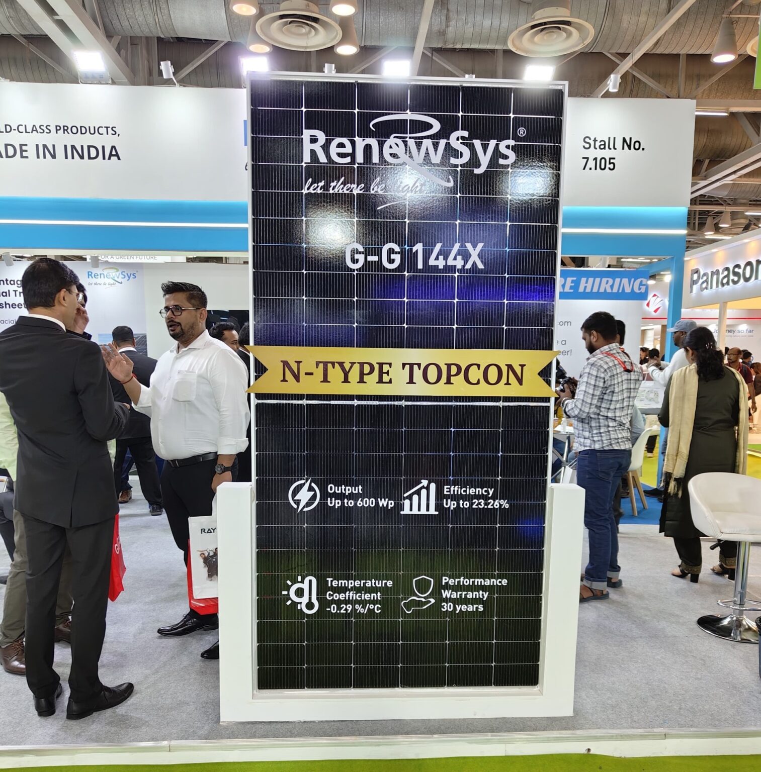 RenewSys unveils TOPCon solar module series – pv magazine India