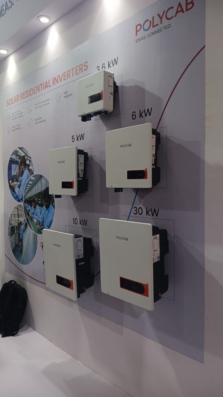 Polycab unveils three-phase inverters for residential, commercial ...