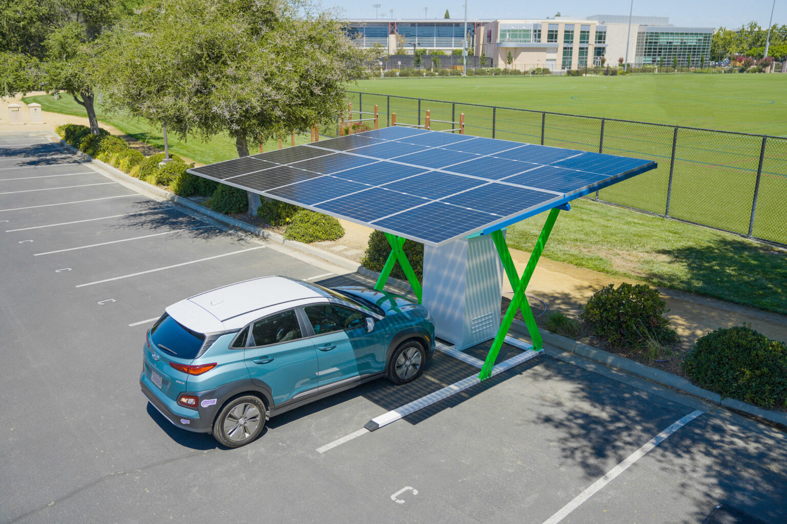 Off Grid Solar Ev Charging System Designed For Quick Installation Pv Magazine India