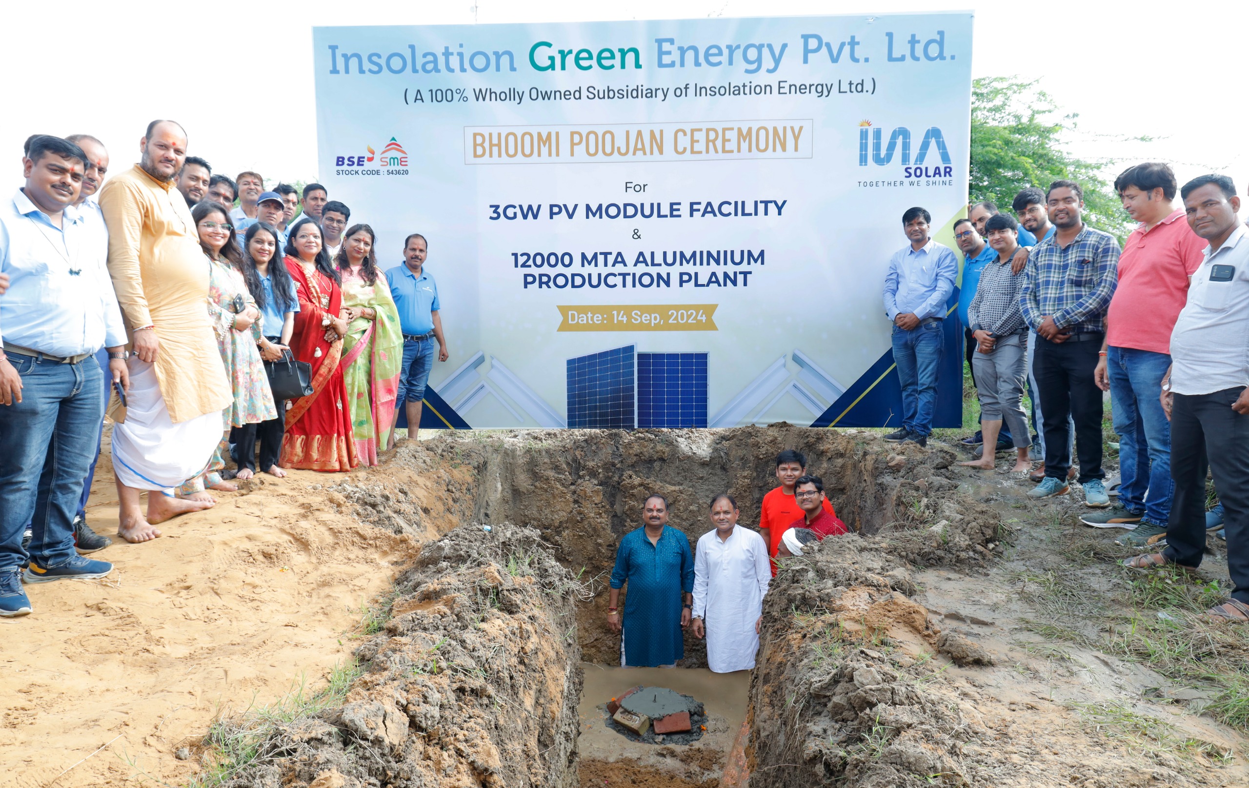 INA Solar breaks ground on 3 GW panel factory in Rajasthan – pv ...
