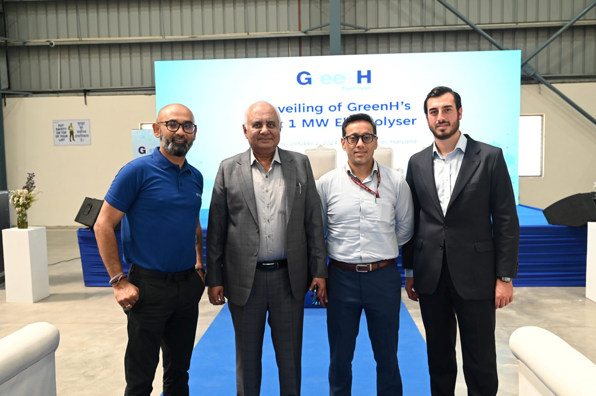 GreenH Electrolysis unveils its first 1 MW PEM electrolyzer – pv magazine India