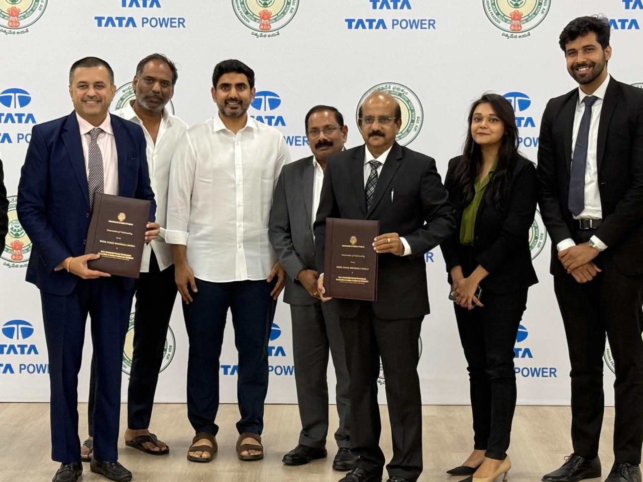 Tata Power signs MoU to develop 7 GW of renewable energy projects in Andhra Pradesh – pv ...