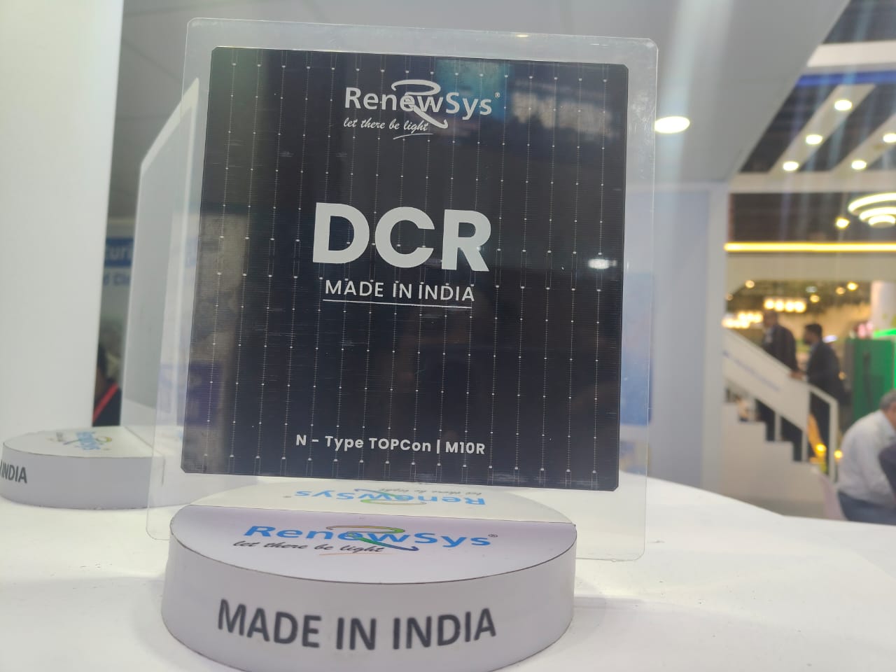 RenewSys launches DCR TOPCon solar cells at REI 2025 – pv magazine India