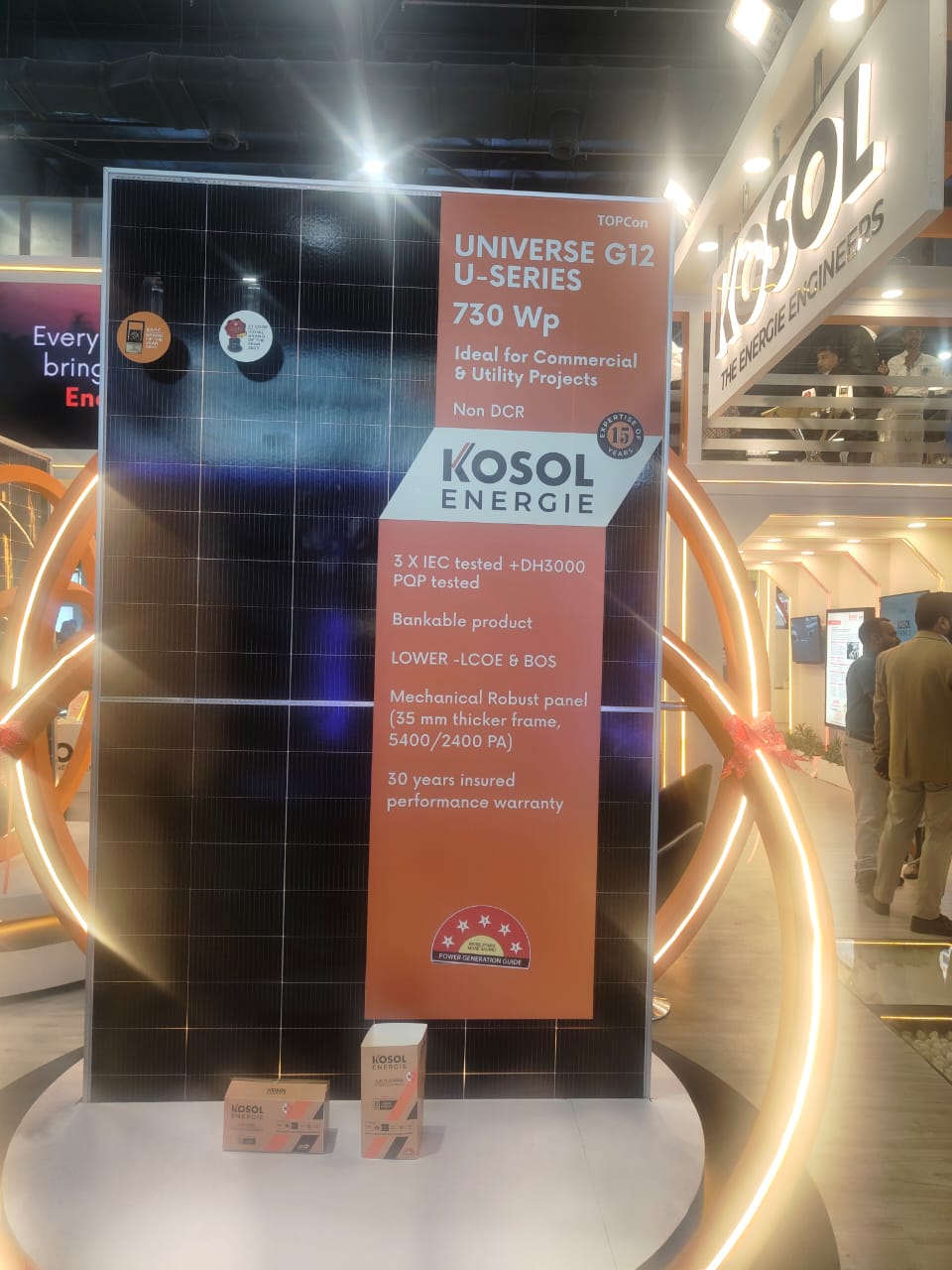 Kosol Energie unveils 730 Wp G12 TOPCon solar panel, expands into BESS ...